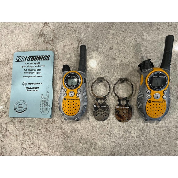 Motorola | Portable Audio & Video | Motorola T65 Talkabout Twoway ...